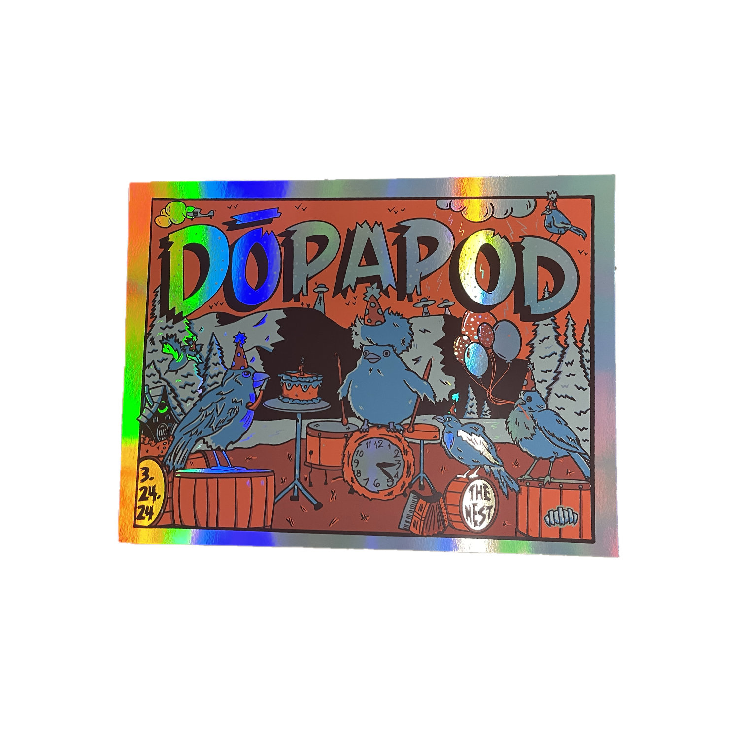 2022 Dopapod Summer Tour Poster – Dopapod Official Merchandise