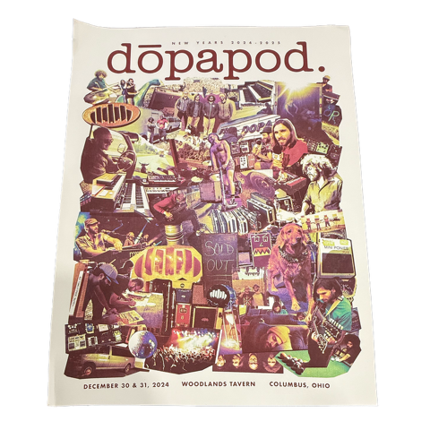 2022 Dopapod Summer Tour Poster – Dopapod Official Merchandise