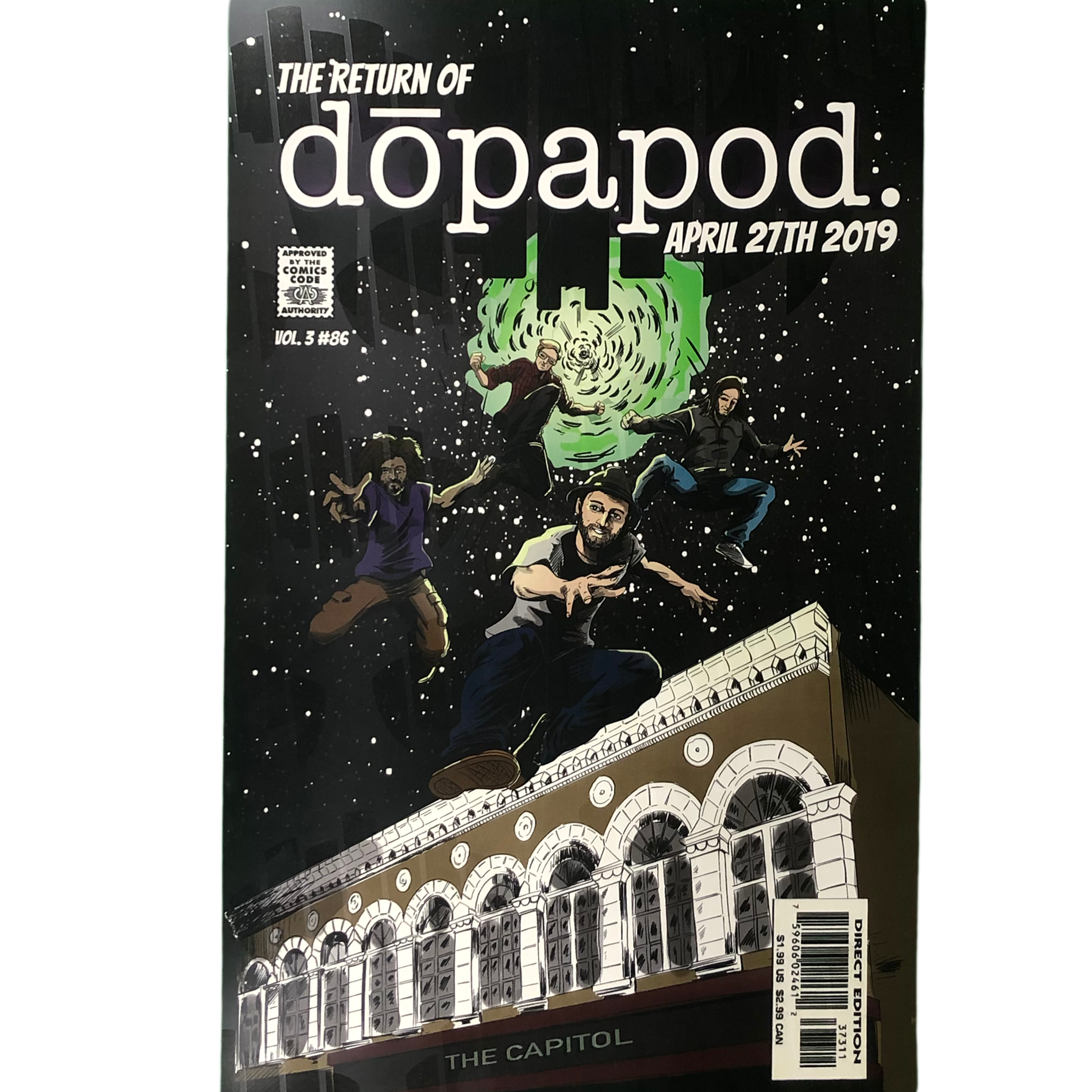 2019 The Return of Dopapod April 27th Poster. – Dopapod Official ...
