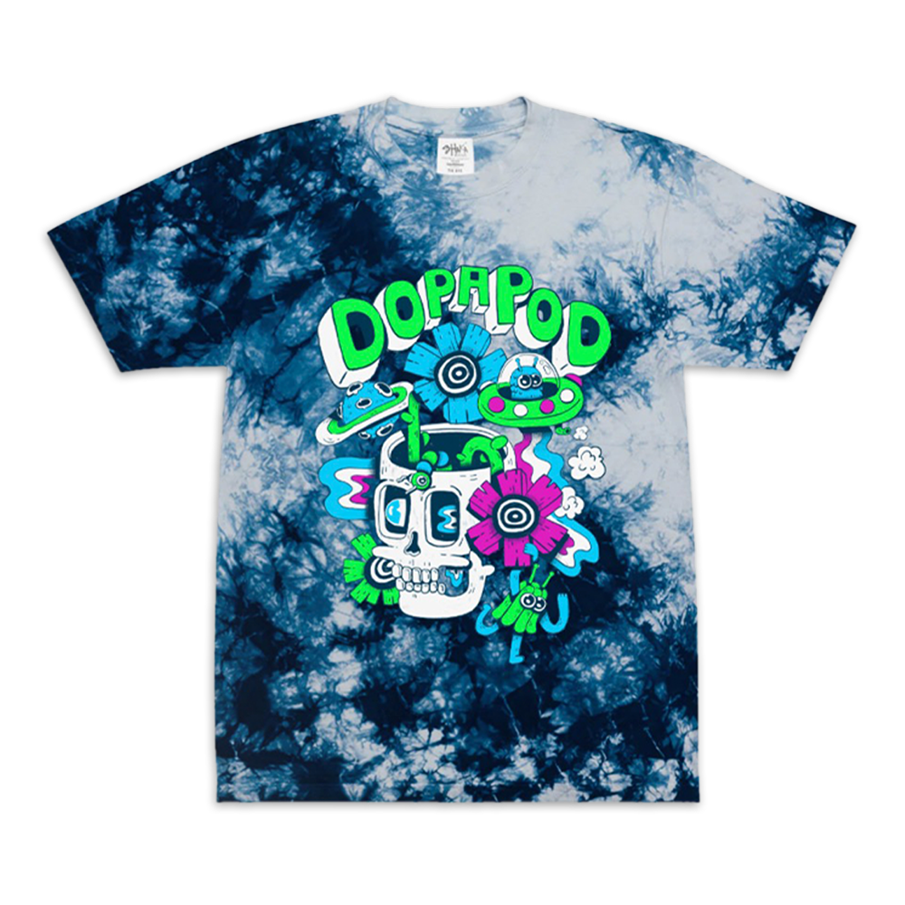 2022 Dopapod Skull Tie Dye Tee – Dopapod Official Merchandise